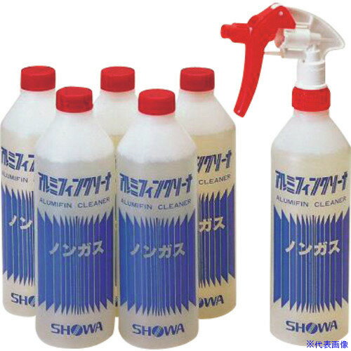 オレンジブック トラスコ中山　TRUSCOタスコ アルミフィンクリーナー 〔品番:TA915S2〕[ 注番:1454670]特長●スプレー容器（500ml）…6本（スプレーガン1ヶ付）フィン・フィルターにスプレーして5〜15分間放置し、その...