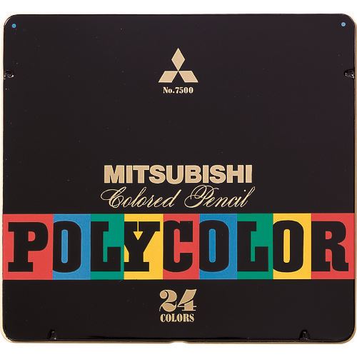 オレンジブック トラスコ中山　TRUSCOuni ポリカラー色鉛筆24色 〔品番:K750024C〕[ 注番:1458899]特長●専門家から学生まで通用するスタンダード品です。紙面を塗る作業に向いています。仕様●色：24色仕様2●ポリカラ...