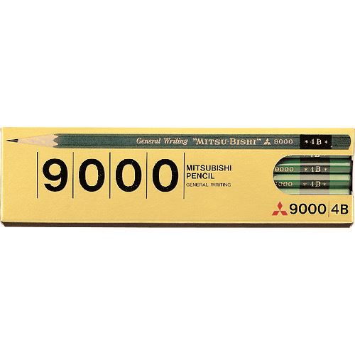 オレンジブック トラスコ中山　TRUSCOuni 事務用鉛筆K9000 4B 〔品番:K90004B〕[ 注番:1458900]特長●昔ながらの定番の鉛筆です。仕様●芯硬度：4B仕様2●事務用鉛筆9000材質/仕上セット内容/付属品注意原産...