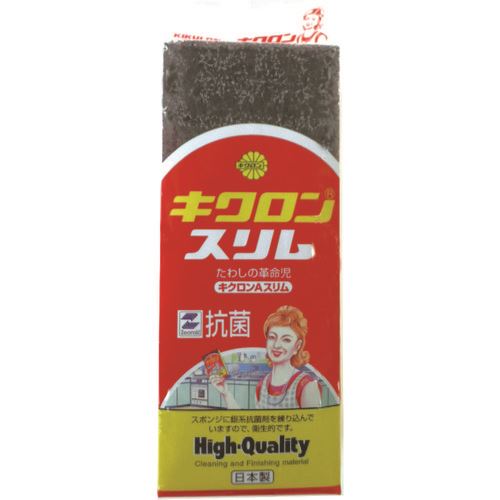 オレンジブック トラスコ中山　TRUSCOキクロン キクロンA スリム 〔品番:101023〕[ 注番:1460046]特長●強力な研磨力で洗浄能力に優れたスポンジたわしです。●細長いスリムサイズ●水切れ、泡持ちのバランスが良く耐久性の高い...