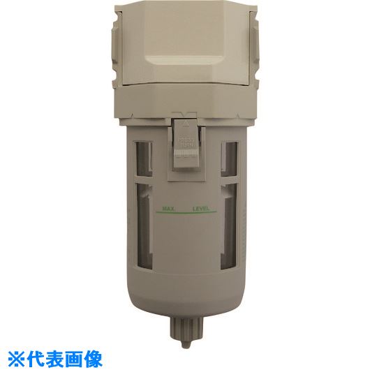 オレンジブック トラスコ中山　TRUSCO近畿 空気清浄器 自動型 1/2 〔品番:AFAK4〕[ 注番:1466821]特長●圧縮空気中の水滴・油をサイクロン効果によって、きれいな圧縮空気が得られます。●自動ドレン付用途●ダスト、ドレン除...