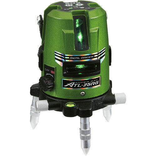 オレンジブック トラスコ中山　TRUSCOKDS リアルグリーンレーザー25RG 〔品番:ATL25RG〕[ 注番:1468565]特長●視認性に優れ温度特性に優れたリアルグリーンレーザーを採用しています。●ACアダプターと電池が使える2W...