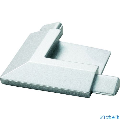 オレンジブック トラスコ中山　TRUSCOASSIST 床金物20−410LSディバイドエッジコーナー シルバー 出隅 38.5×38.5mm 〔品番:20410LS51〕[ 注番:1471549]特長●施工後にはビスも隠れ見幅が15mmと...