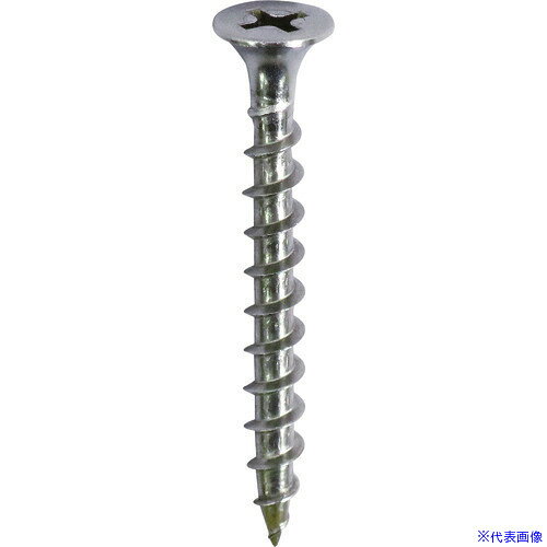 オレンジブック トラスコ中山　TRUSCODAIDOHANT ステンレス (SUS ×M7) コーススレッド ラッパ頭 4.2×28 (約500本入) 〔品番:00049721〕[ 注番:1472793]特長●耐食性に優れ、防錆力に優れたオ...