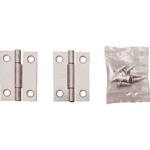 オレンジブック トラスコ中山　TRUSCOWAKI 薄口ステンレス丁番 VE‐038 32mm 〔品番:VE038〕[ 注番:1473067]特長●耐久性、耐候性に優れています。●錆びにくい材質です。●キッチン扉にも使用できます。用途●木製...