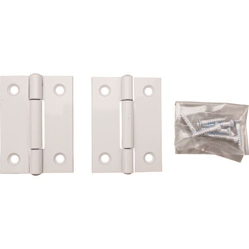 オレンジブック トラスコ中山　TRUSCOWAKI 厚口カラー丁番 VE‐028 51mm 白 〔品番:VE028〕[ 注番:1474542]特長●木製の扉、家具などにしっくりなじみます。●キッチン扉にも使用できます。用途●木製の扉、家具、...