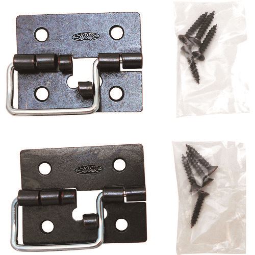 オレンジブック トラスコ中山　TRUSCOWAKI 丁番掛金 VF‐103 50mm ブロンズ 〔品番:VF103〕[ 注番:1476133]特長●木枠から扉が外せるので、納戸に便利です。用途●木製の扉やベビーフェンスに。●掛金として、雨戸...