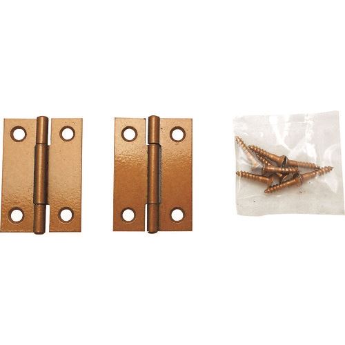 オレンジブック トラスコ中山　TRUSCOWAKI 薄口カラー丁番 VE‐011 38mm ゴールド 〔品番:VE011〕[ 注番:1476146]特長●木製の扉、家具などにしっくりなじみます。●耐久性、耐候性に優れています。用途●木製の扉...