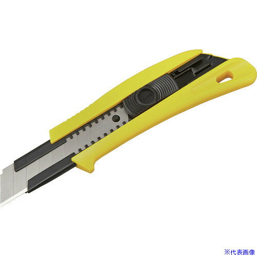 オレンジブック トラスコ中山　TRUSCOタジマ カッターナイフ スタンダードカッターJ 〔品番:DC610Y〕[ 注番:1478035]特長●張り・腰の強い0.65mm厚刃です。●高耐久設計の汎用J型カッターです。●曲り・しなりにくい22...