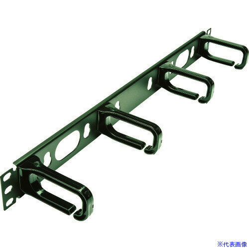 オレンジブック トラスコ中山　TRUSCOPANDUIT リング型 水平ケーブル管理パネル 表面リング1U 〔品番:CMPHF1〕[ 注番:1478962]特長●ラック内のケーブル配線をきれいにまとめられます。●19インチラックに取付可能で...