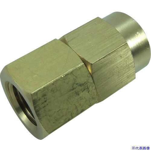 オレンジブック トラスコ中山　TRUSCOチヨダ ホースソケット 12mm・RC1/4 〔品番:H82F〕[ 注番:1484443]特長●袋ナットによる締め込み式です。仕様●接続口径D：Rc1/4●使用流体：空気・水●タイプ：ホースソケット...