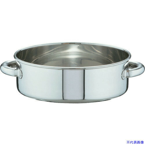 オレンジブック トラスコ中山　TRUSCOTKG 手付洗桶 27cm SA18−8ステンレス 〔品番:AAL04027〕[ 注番:1487123]特長●持ちやすい取手付きです。仕様●サイズ(呼称)：27cm●外径(mm)：287●高さ(mm...