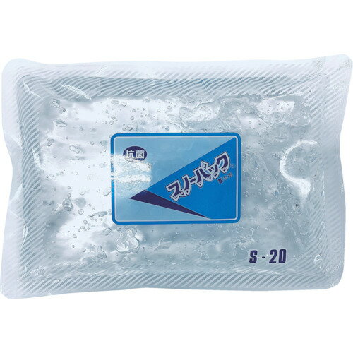 オレンジブック トラスコ中山　TRUSCOミエローブ 保冷剤 スノーパックSシリーズ20 スタンダートタイプ 80個入り 〔品番:NO.00103〕[ 注番:1487388]特長●安心してお使い頂く為に外装は抗菌仕様で、中身はキラキラ輝くク...