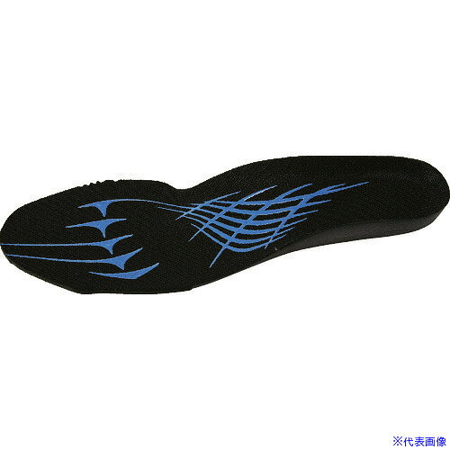 オレンジブック トラスコ中山　TRUSCOASICS ウィンジョブ3D SOCKLINER HG ブラック L 〔品番:1273A007.001L〕[ 注番:1487621]特長●シリコンプリントがシューズ内で足を滑りにくくします。●足沿い...