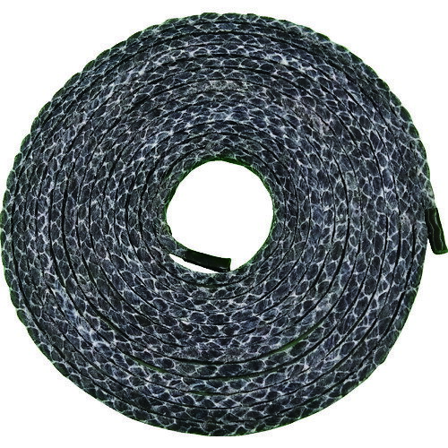 オレンジブック トラスコ中山　TRUSCOダイコー グランドパッキン D4103 PTFE含浸カーボンファイバー 幅22.2mm 〔品番:D410322.2〕[ 注番:1494702]特長●特殊カーボンファイバー繊維にPTFEディスパーショ...