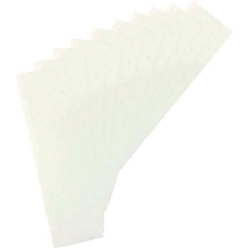 オレンジブック トラスコ中山　TRUSCOIM セキュリティシール ぜい質タイプ 楕円 20×40mm 〔品番:ASSZR〕[ 注番:1495064]特長●非常にもろい材質を使用しているため、シールを剥がそうとするとボロボロに破れます。●シ...