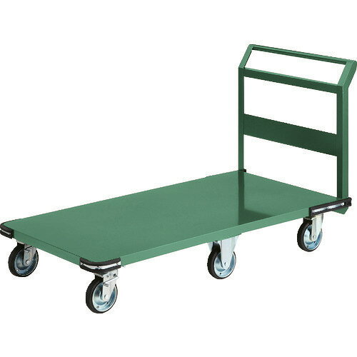 オレンジブック トラスコ中山　TRUSCOTRUSCO 鋼鉄製運搬車 1400X750 プレス6輪車 〔品番:PH1L6〕[ 注番:1495841]特長●重量物・運搬に適した6輪タイプです。●荷台寸法が1400×750mmと大型にもかかわら...