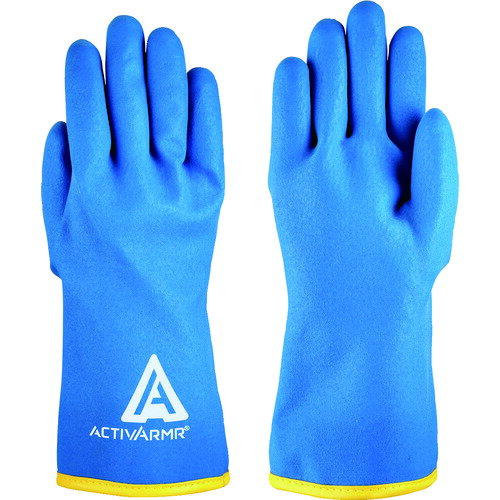 オレンジブック トラスコ中山　TRUSCOAnsell 防水防寒手袋 アクティブアーマー 97−681 Lサイズ 〔品番:976819〕[ 注番:1496911]特長●-25℃までの低温環境向けの防水防寒手袋で指先感覚性に優れています。●P...