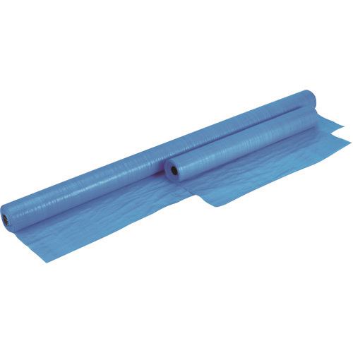 オレンジブック トラスコ中山　TRUSCOWING ACE マイティブルーシート原反 厚手 Mシート #3000タイプ 1.8mX100m 〔品番:BS1800M〕[ 注番:1521787]特長●養生用厚手ブルーシートのロールタイプです。用...