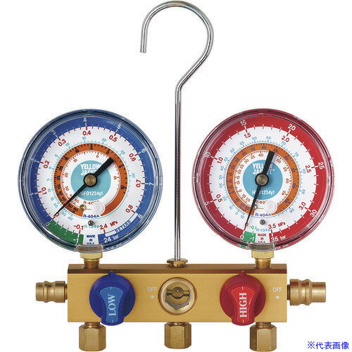 オレンジブック トラスコ中山　TRUSCOAsada HFO1234yf用マニホールドキット 〔品番:ES615〕[ 注番:1523393]特長●日本市場で主流のボールバルブ式マニホールドです。　●日本が基準とするアメリカのHFO-1234...