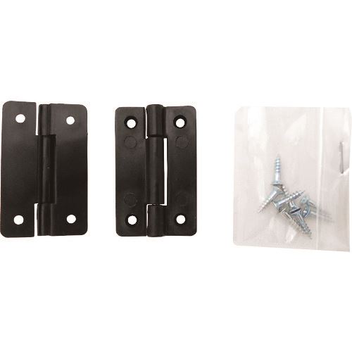 オレンジブック トラスコ中山　TRUSCOWAKI PCストップ丁番 IF‐101 40mm 黒(2個入) 〔品番:IF101〕[ 注番:1583499]特長●自由な角度で丁番を止められます。●プラスチックなので軽くてさびません。用途●小箱...