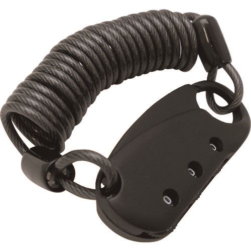 オレンジブック トラスコ中山　TRUSCOWAKI ケーブルロック IB-118 2.5X1250 ブラック 〔品番:IB118〕[ 注番:1583511]特長●鍵なしで番号をあわせると解錠できます。●ご希望の解錠番号を自由に設定できます。...