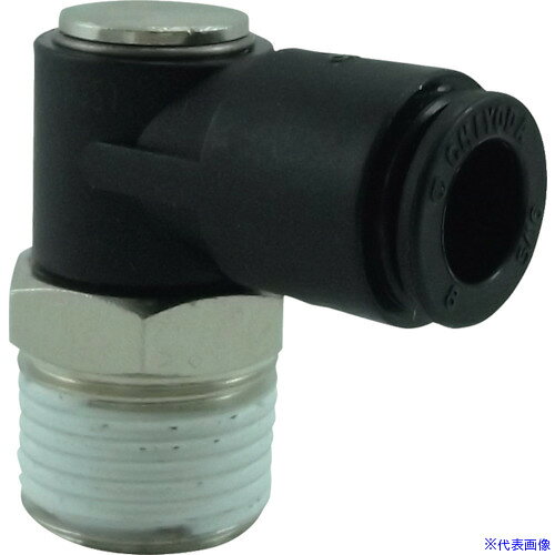 オレンジブック トラスコ中山　TRUSCOチヨダ ファイブシングルバンジョー 8mm・R3/8 〔品番:F803S1〕[ 注番:1585240]特長●PBT樹脂を採用し、スパッタ等の延焼事故を防止。●空気圧汎用型継手では初の軽量化を実現。仕...