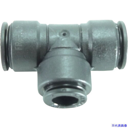 オレンジブック トラスコ中山　TRUSCOチヨダ チューブ継手 ファイブ異径ユニオンティ 8mm×10mm(2箇所) 〔品番:FR81010UT〕[ 注番:1586530]特長仕様●流体温度(℃)：-5〜60(空気)、5〜40(水)●使用流...
