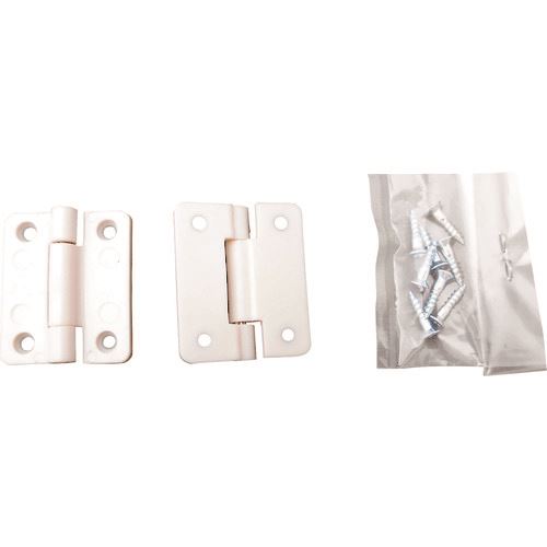 オレンジブック トラスコ中山　TRUSCOWAKI PCストップ丁番 IF‐097 30mm 白(2個入) 〔品番:IF097〕[ 注番:1586657]特長●自由な角度で丁番を止められます。●プラスチックなので軽くてさびません。用途●小箱...