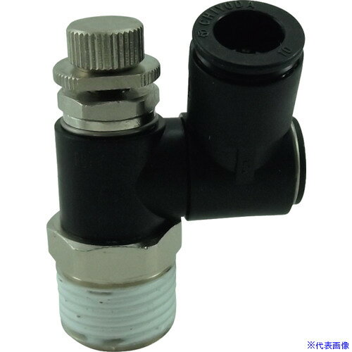 オレンジブック トラスコ中山　TRUSCOチヨダ ファイブスピードコントローラβ メーターアウト10mm・R1/2 〔品番:FB10R04SCO〕[ 注番:1587382]特長●難燃性PBT樹脂を標準採用し、溶接環境での事故を防止します。●...