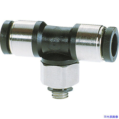 オレンジブック トラスコ中山　TRUSCOチヨダ チューブ継手 ミニメイルブランチティ 4mm M5×0.8 〔品番:M4RM5MT〕[ 注番:1588681]特長●従来タイプと比べ約15%程度ミニシリーズがコンパクトに設計されています。仕...