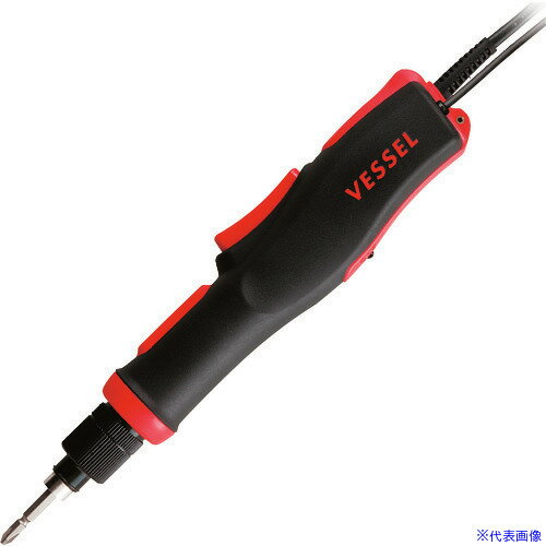 オレンジブック トラスコ中山　TRUSCOVESSEL 電動ドライバー VE−5000R レバー式 出力トルク:0.6〜2.5N・m 〔品番:VE5000R〕[ 注番:1605722]特長●グリップは振動を吸収するゲルパッド付で持ちやすく、...