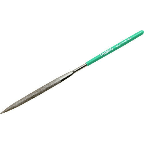オレンジブック トラスコ中山　TRUSCOTRUSCO ダイヤモンドヤスリ 精密用#400 半丸 1本入 全長140mm(10本組サイズ) 〔品番:GS10HA400〕[ 注番:1607132]特長●超硬合金、焼き入れ鋼、セラミックス、ガラ...