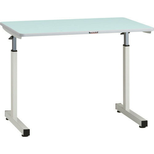 オレンジブック トラスコ中山　TRUSCOTRUSCO ラチェット式高さ調節作業台 900X600XH615−915 〔品番:RT0960〕[ 注番:1607945]特長●ラチェット式で20ミリピッチで15段階に高さが調節できます。●作業に...