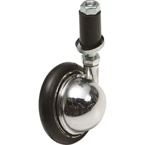 オレンジブック トラスコ中山　TRUSCOSAMSONG サムソン メタルボールキャスター 自在 ゴム車 60mm 〔品番:TP116021CRRT〕[ 注番:1608819]特長●天然ゴム巻きの静音コンパクトキャスターです。●埃、髪の毛な...