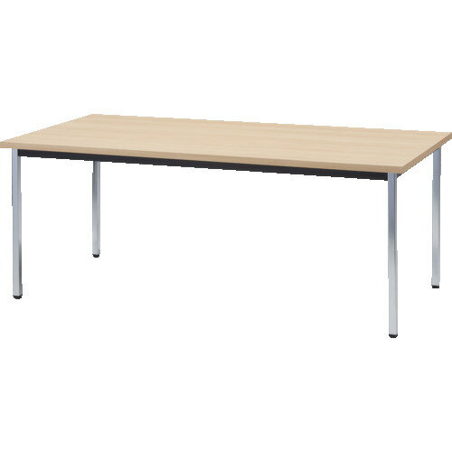 オレンジブック トラスコ中山　TRUSCOTRUSCO 抗ウイルステーブル チーク 1800×900 〔品番:TUVT1890T〕[ 注番:1609762]特長●抗ウイルス性能を付与したメラミン化粧板を採用したテーブルです。●銀系の抗ウイル...