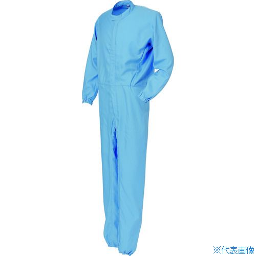 オレンジブック トラスコ中山　TRUSCOミドリ安全 クリーンスーツ ベルデクセル VEYS120 ブルー 5L 〔品番:VEYS120B5L〕[ 注番:1611203]特長●肩部分の縫い目をなくす（シームレス）ことで、服そのものから発生す...