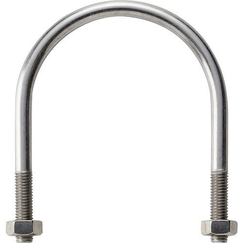 オレンジブック トラスコ中山　TRUSCOTRUSCO SGP用Uボルト SUS304 呼び径80A ねじ径M10 〔品番:TSGPBTM1080AS〕[ 注番:1612502]特長●U字金具のミリねじ仕様品です。用途●SGP管パイプ締め付...