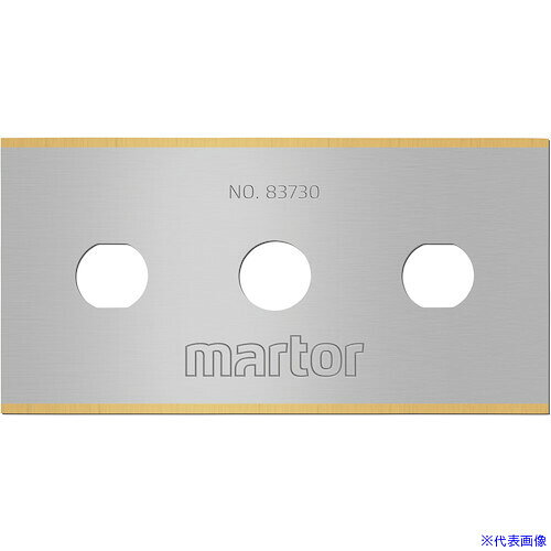 オレンジブック トラスコ中山　TRUSCOmartor 替刃 100枚 INDUSTRIAL BLADE 83730 ステンレス 〔品番:83730〕[ 注番:1612734]特長●ステンレス製で耐食性があります。●食品加工現場などでも最適...
