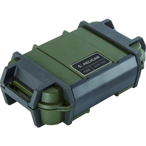 オレンジブック トラスコ中山　TRUSCOPELICAN 小型ケース Ruck Case R40 ODグリーン 〔品番:R40OD〕[ 注番:1613369]特長●蓋側に伸縮性のポケットがついています。●底側にはトレーがついており、スペース...