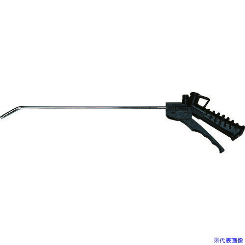 オレンジブック トラスコ中山　TRUSCOチヨダ ブローガンL型ロングノズル320mm 〔品番:BG50L320〕[ 注番:1614649]特長●手元でのレバー操作でカンタン流量調整できます。●樹脂製ボディーで軽量です。●ノズル口径が大きい...
