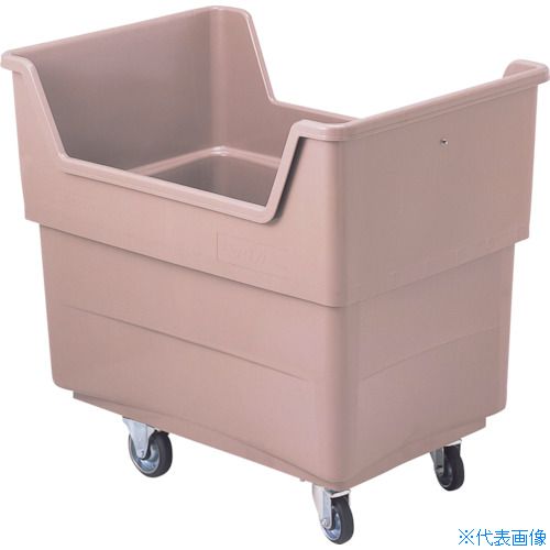 オレンジブック トラスコ中山　TRUSCOOKAMURA ビッグカー 水槽用排水栓付・ホース無 赤茶色 280Lサイズ 〔品番:1X593PGF16〕[ 注番:1617078]特長●効率よくゴミ処理が行える大型ゴミ台車です。●大量に運搬が可...