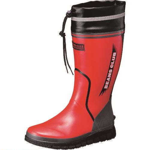 オレンジブック トラスコ中山　TRUSCO福山ゴム ビーンズクラブ 102 レッド L 〔品番:AA80900RL〕[ 注番:1617290]特長●オブリックトゥの幅広設計で、足に対する圧迫感が軽減されます。●特殊軽量配合ラバーを使用し、足...