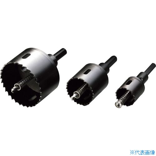 オレンジブック トラスコ中山　TRUSCOハウスB.M バイメタルホルソーJ型(コンビ軸・回転用)12φ 〔品番:BMJ12〕[ 注番:1617654]特長●ツバなし設計（17φ以上）貫通作業に適しています。●ツバなし貫通タイプです。(φ1...