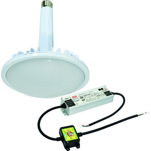 オレンジブック トラスコ中山　TRUSCONICHIDO ハイスペックハイディスク150W 電源装置外付け型 昼白色 口金式 乳白ワイド 〔品番:L150V2E39HMW50KN〕[ 注番:1620515]特長●水銀灯700W以上の明るさで...