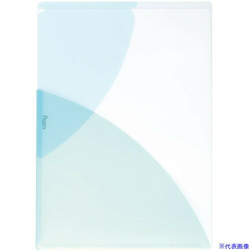 オレンジブック トラスコ中山　TRUSCOPLUS 98704)PastyクリアーホルダーA4 ソーダブルー 〔品番:98704〕[ 注番:1622614]特長●持ち歩きに便利で、中身が落ちにくい、差し込みタイプ・フタ付のクリアーホルダーで...