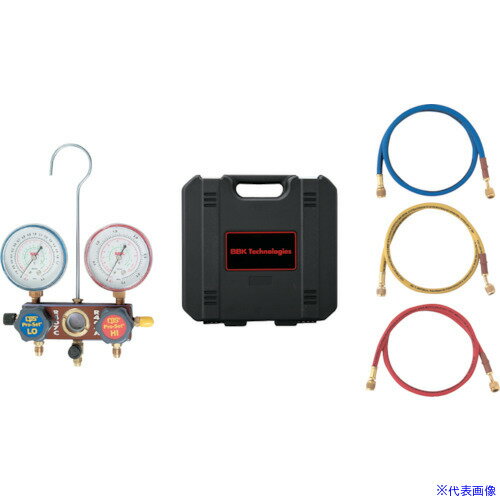 オレンジブック トラスコ中山　TRUSCOBBK マニホールドセット (R407C/404A/150cm) 〔品番:1407CMK60〕[ 注番:1623251]特長仕様仕様2●マニホールドセット(R407C/404A/150cm)材質/仕...