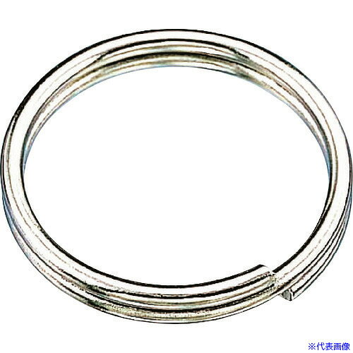 オレンジブック トラスコ中山　TRUSCO水本 ステンレス 二重リンク 内径12mm (25個入) 〔品番:B1128〕[ 注番:1629823]特長●手軽に連結作業ができます。用途●キーホルダやチェーンの端末金具として。仕様●使用荷重(k...