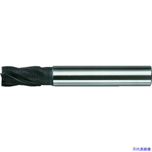 オレンジブック トラスコ中山　TRUSCO三菱K 4枚刃バイオレットファイン ハイスラフィングスクエアエンドミルミディアム刃長(M)10mm 〔品番:VAMFPRD1000〕[ 注番:1642821]特長●高級粉末ハイスの母材に、バイオレッ...