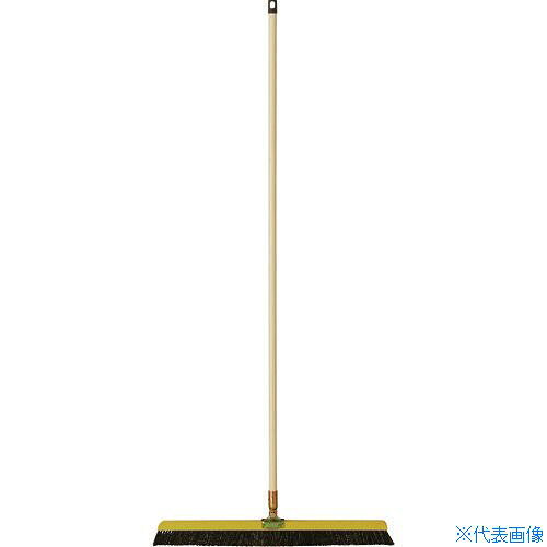 オレンジブック トラスコ中山　TRUSCOコンドル SW自由箒A−60 1本柄タイプ 〔品番:BR759060UMB〕[ 注番:1662434]特長●立ち姿勢で楽に掃ける長柄タイプです。●耐久性に優れたスチールパイプに木目調樹脂被膜をするこ...